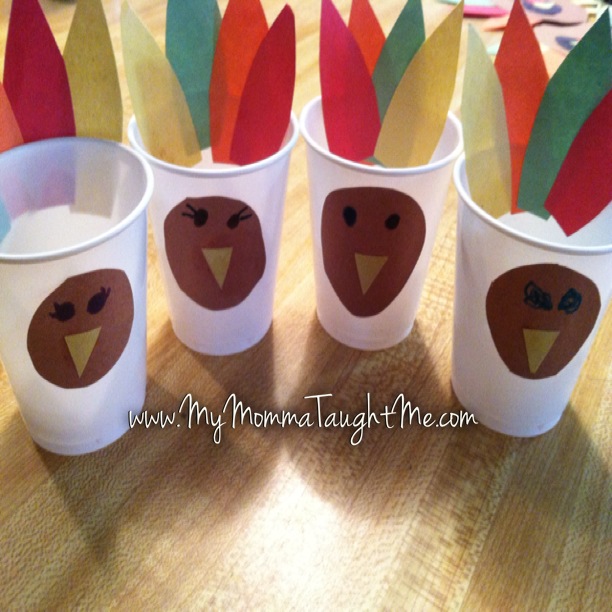 Turkey Snack Cups | My Momma Taught Me